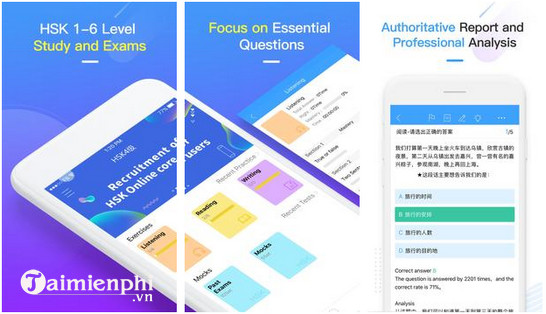 Download HSK Online Cho Android - Học tiếng Trung và luyện thi HSK trự