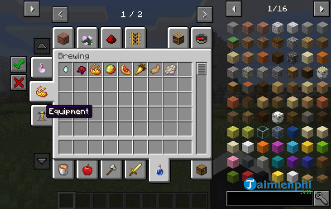 Download Filters Mod 1.14.4 - Mod Minecraft quản lý và tìm kiếm vật ph