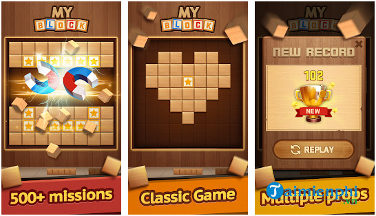 Download My Block Cho Android - Game xếp gạch kiểu mới -taimienphi.vn