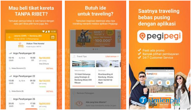 Download Pegipegi Cho Android - Đặt phòng khách sạn, vé máy bay và vé