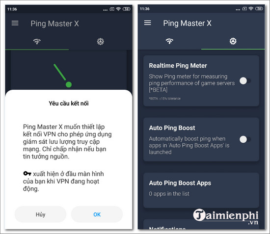 Download Ping Master X Cho Android - Ứng dụng tăng tốc game, giảm giật