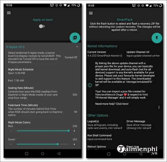 Download SmartPack Kernel Manager Cho Android - Ứng dụng quản lý Kerne