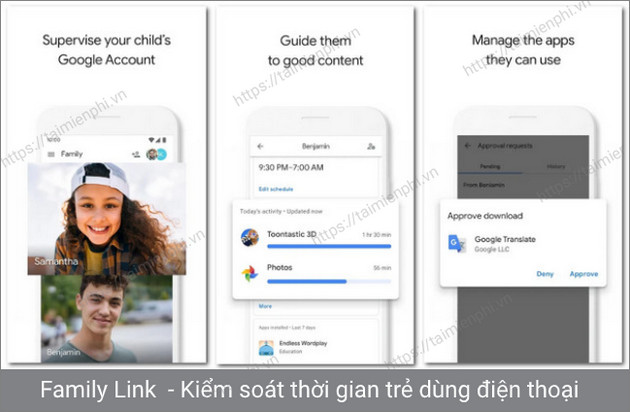 Family Link - Google Family Link cho Android, iPhone, quản lý sử dụng