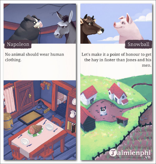 Download Orwell's Animal Farm cho Android, iPhone - Game nông trại, ch