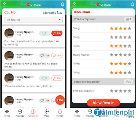 VPBank Events cho Android, iPhone - Theo dõi để tham gia các sự kiện n