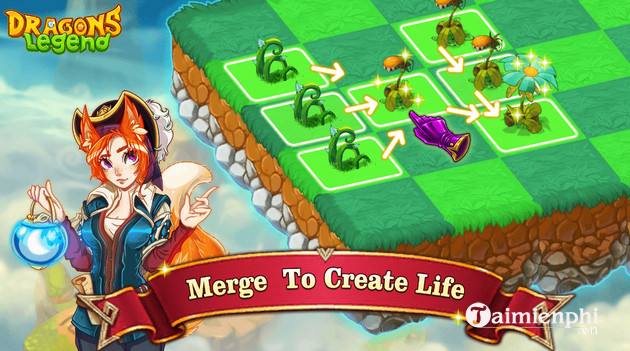 Download Dragons Legend Cho Android - Game thu thập rồng trong nông tr