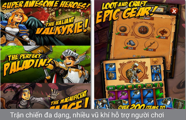 Download Super Awesome Quest - Game đối kháng kết hợp phong cách thẻ b