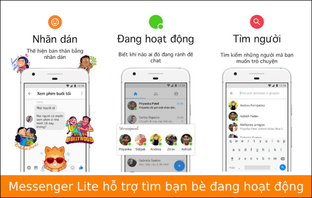 Download Messenger Lite - Ứng dụng nhắn tin trên facebook -taimienphi.
