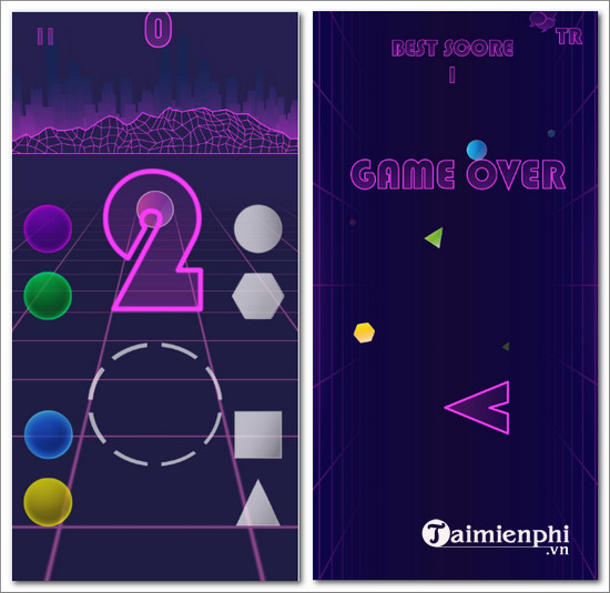 Download GeoMatchry - Game chạy đua rèn khả năng phản xạ -taimienphi.v