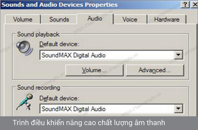 Download SoundMax Integrated Digital Audio Driver 5.12.01.4070 - Drive