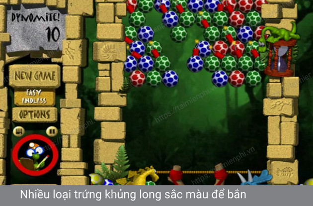 Download Dynomite - Chơi game bắn trứng khủng long cổ điển miễn phí -t