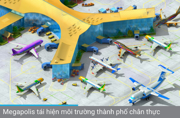 Tải Megapolis, Game mô phỏng xây dựng, kiến thiết thành phố cho Androi