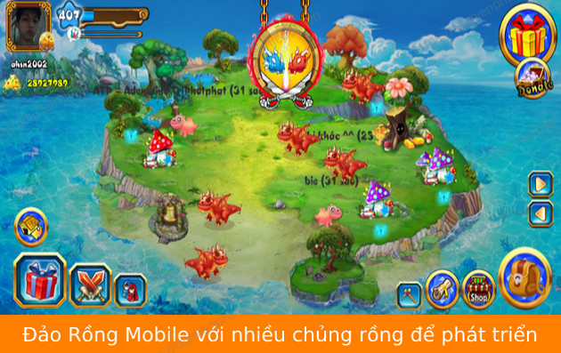 Tải game Đảo Rồng Mobile - Code Dao Rong Mobile -taimienphi.vn
