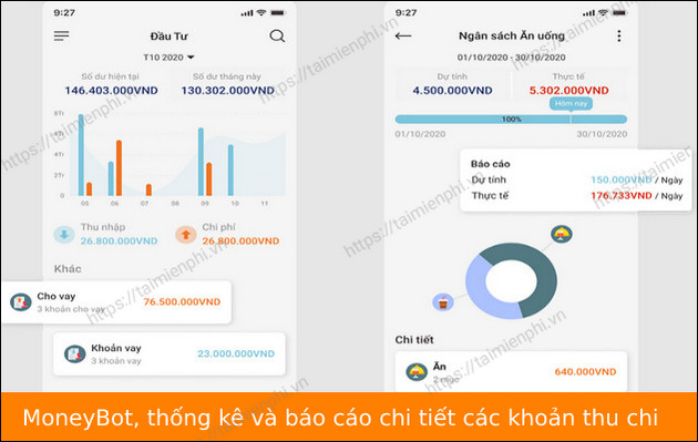 Tải MoneyBot - Ứng dụng quản lý tài chính cá nhân, hỗ trợ chatbot -tai