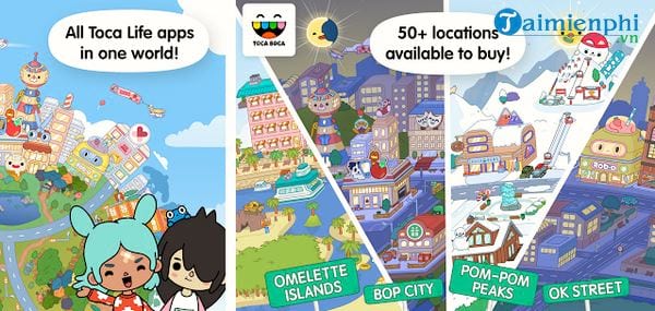Download Toca Life: World Cho Android - Game khám phá thế giới dành ch