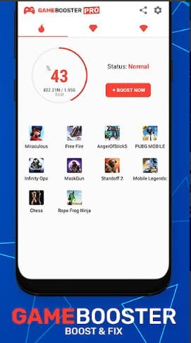 Download Game booster PRO Cho Android - Giảm lag game, tăng tốc chơi g