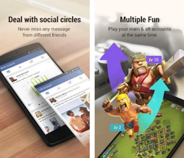 Download Multiple Accounts Cho Android - Quản lý nhiều tài khoản trực