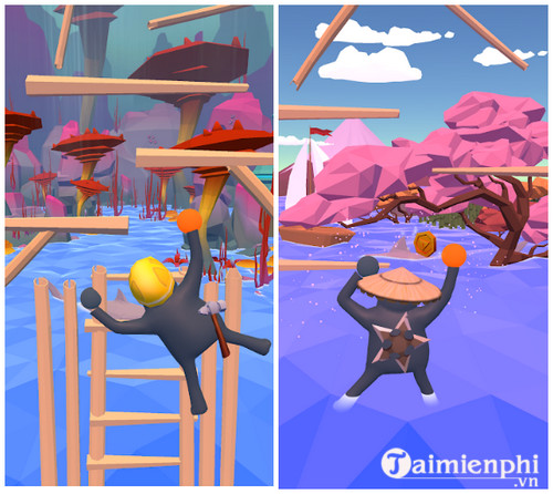 Tải Clumsy Climber, game leo trèo trốn lũ cho Android, iPhone -taimien