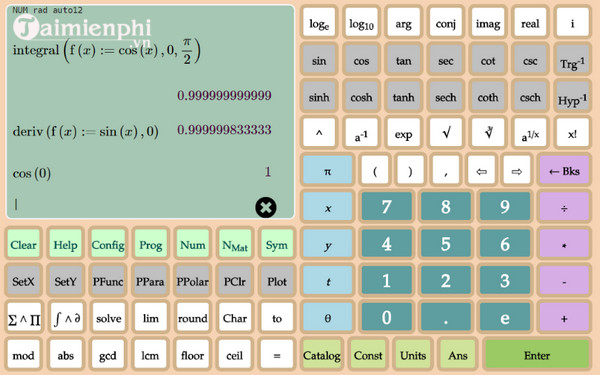 Tải Math Plus Ultra, ứng dụng máy tính điện tử đa năng -taimienphi.vn