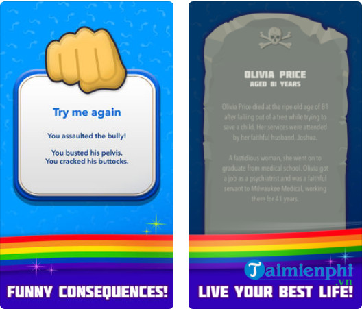 Download BitLife Cho iPhone - Game mô phỏng cuộc sống thú vị đã có trê