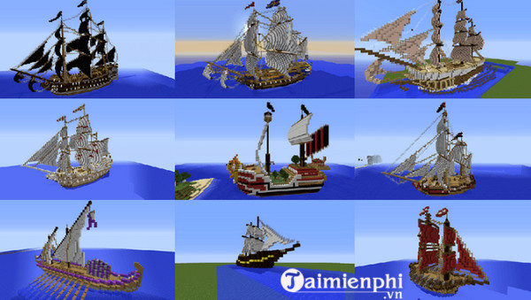 Instant Structures Mod, mod công trình cho Minecraft -taimienphi.vn