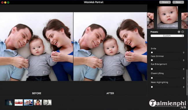 Download WidsMob Portrait 2.2 cho Windows - Chỉnh sửa ảnh chân dung dễ