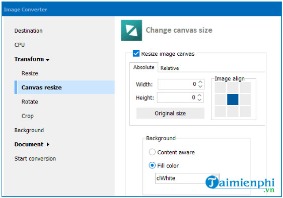 Download Total Image Converter 7.1.1.173 - Chuyển đổi định dạng ảnh dễ