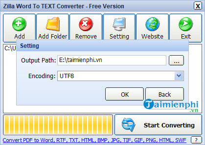 Download Zilla Word To Text Converter Mới nhất - Công cụ chuyển đổi Wo