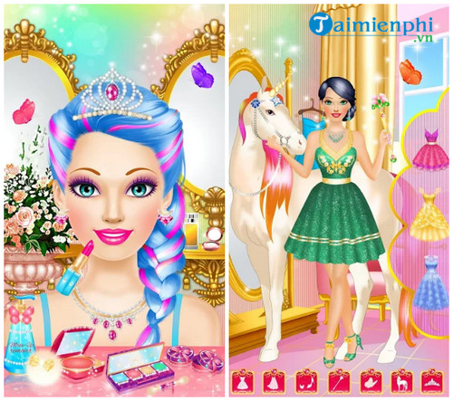 Download Magic Princess Cho Android - Game trang điểm công chúa chất l