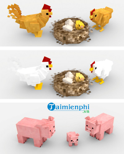 Tải Animania Mod, mod tương tác với động vật trong game Minecraft -tai