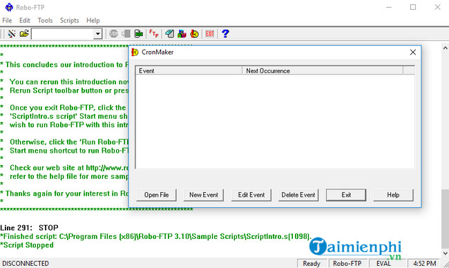 Download Robo FTP 3.12.5 - FTP - Giải pháp tuyệt vời cho tự động hóa c