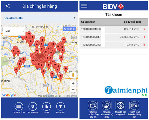 Download BIDV Smart Banking cho Anroid - Ứng dụng ngân hàng điện tử ti
