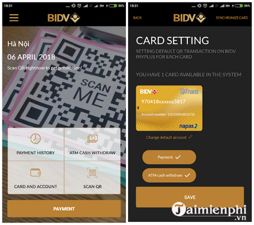 Download BIDV Smart Banking cho Anroid - Ứng dụng ngân hàng điện tử ti