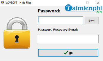 Download VOVSOFT Hide Files 4.7 - Giải pháp bảo mật dữ liệu hiệu quả