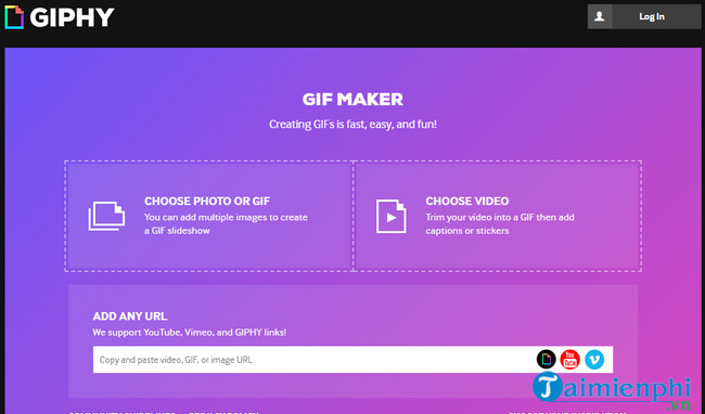 Tải GIPHY, kho download ảnh động miễn phí trên web, iPhone, Android -t