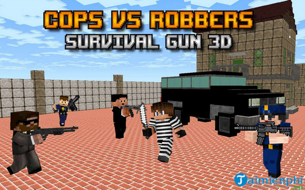 Download Cops Vs Robber Survival Gun 3D Cho Windows 10 - Trải nghiệm g