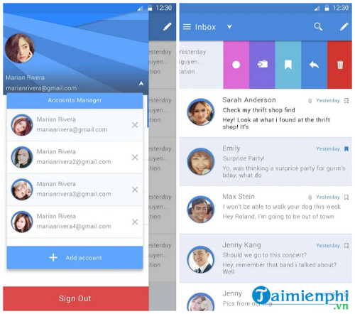 Tải Email Pro, ứng dụng quản lý email cho android, iPhone -taimienphi.
