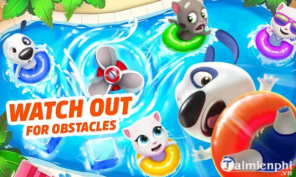 Tải Talking Tom Pool, game match-3 cho Android, iPhone -taimienphi.vn