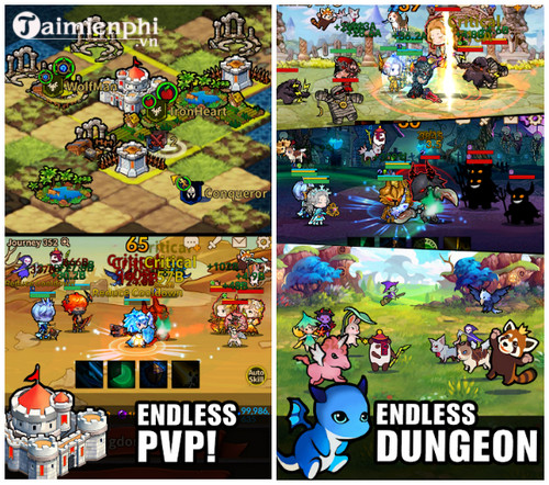 Tải Infinity Heroes, game chiến thuật nhập vai Android, iPhone -taimie