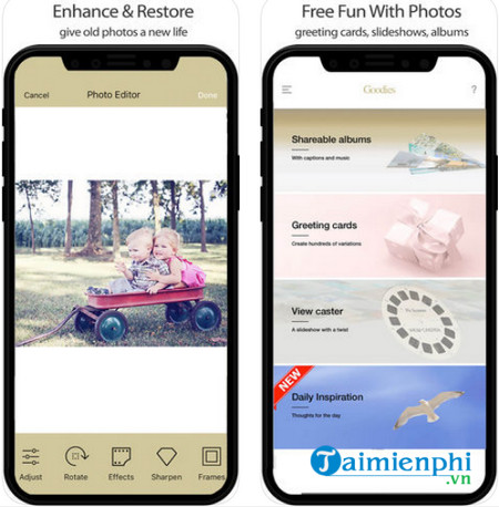Download Pic Scanner Gold, phần mềm scan ảnh thành ảnh số trên iPhone,