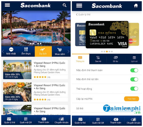 Download Sacombank mSign cho Android - Ứng dụng ngân hàng điện tử tiện