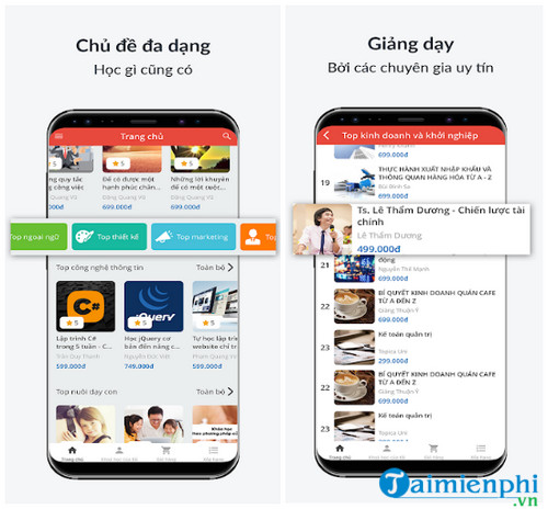 Tải Edumall, ứng dụng học online cho Android, iPhone -taimienphi.vn
