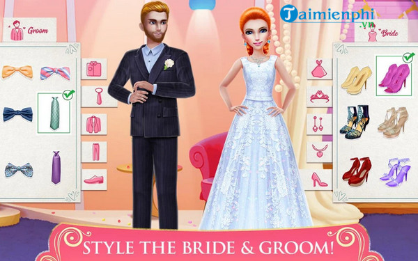 Tải Dream Wedding Planner, game tổ chức đám cưới cho Android, iPhone