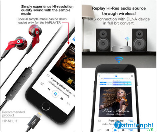 Tải NePLAYER, trình phát nhạc Hi-Res cho Android, iPhone -taimienphi.v