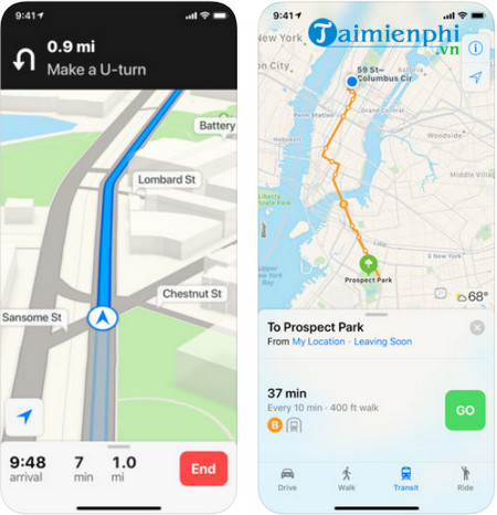 Download Apple Maps Cho iPhone - Ứng dụng bản đồ thông minh cho iPhone