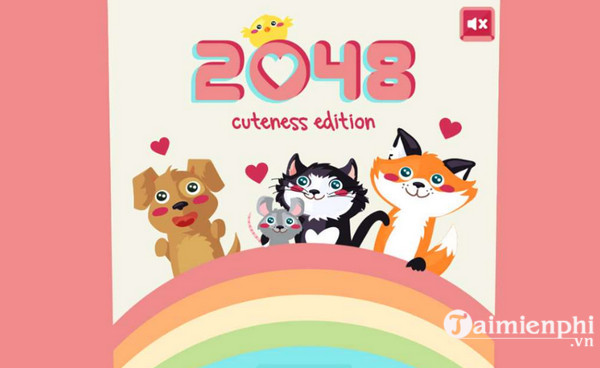 Download 2048 Animals Edition Cho Windows Phone10 - Trò chơi 2048 với