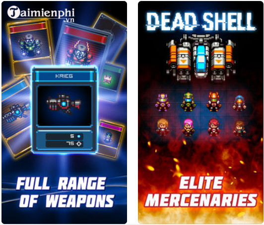 Tải Dead Shell, game nhập vai đánh quái cho Android, iPhone -taimienph