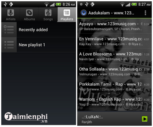 Download Default Music Player Cho Android - Ứng dụng nghe nhạc mạnh mẽ