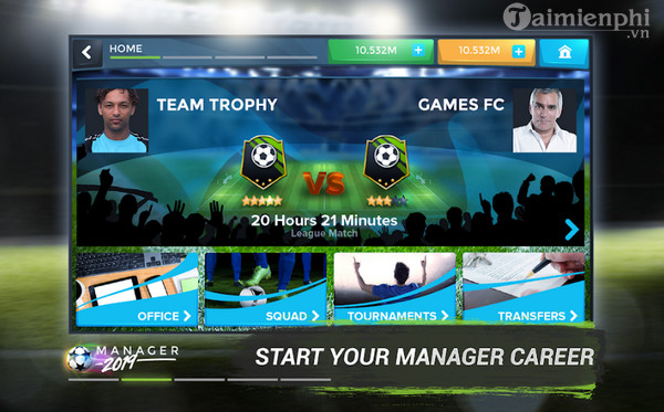 Download Football Management Ultra 2019 Cho Android - Trở thành nhà qu