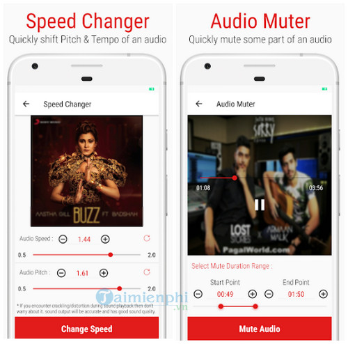 Tải Mstudio, ứng dụng chỉnh sửa âm thanh cho Android -taimienphi.vn